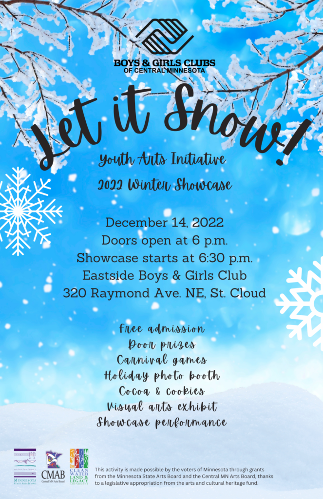 Youth Arts Initiative Winter Showcase - Boys & Girls Clubs of Central ...